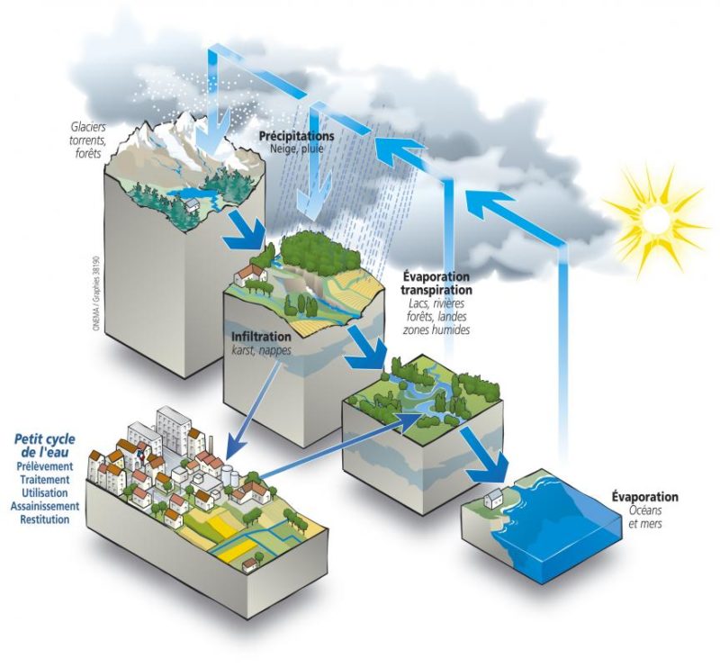 LE CYCLE DE L'EAU - Canal Belletrud